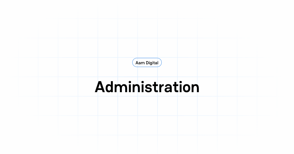 Administration | Aam Digital