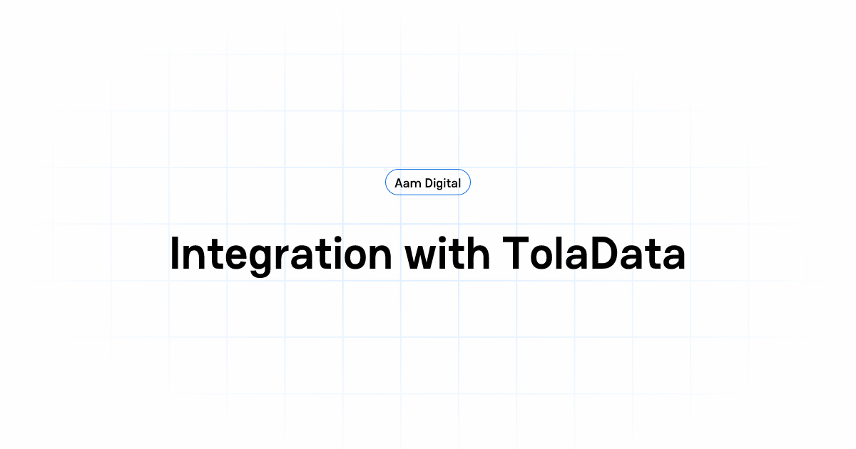 Integration with TolaData | Aam Digital