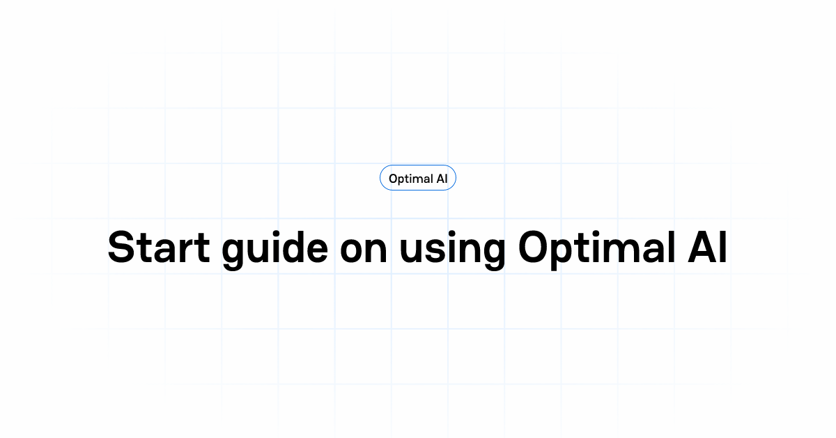 Start guide on using Optimal AI | Your guide to Agentic Code Reviews ...